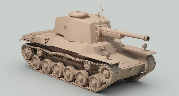 Ww2 type 3 chi 3D - TurboSquid 1240581