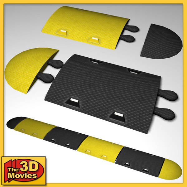 Speed Bump 3D Models for Download | TurboSquid
