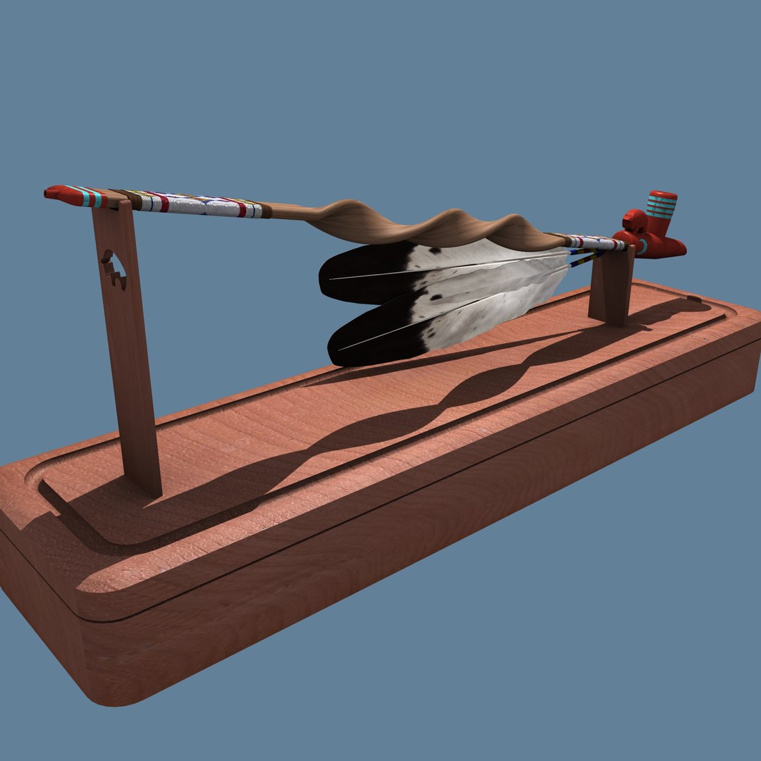 4 Winds Peace Pipe 3d 3ds