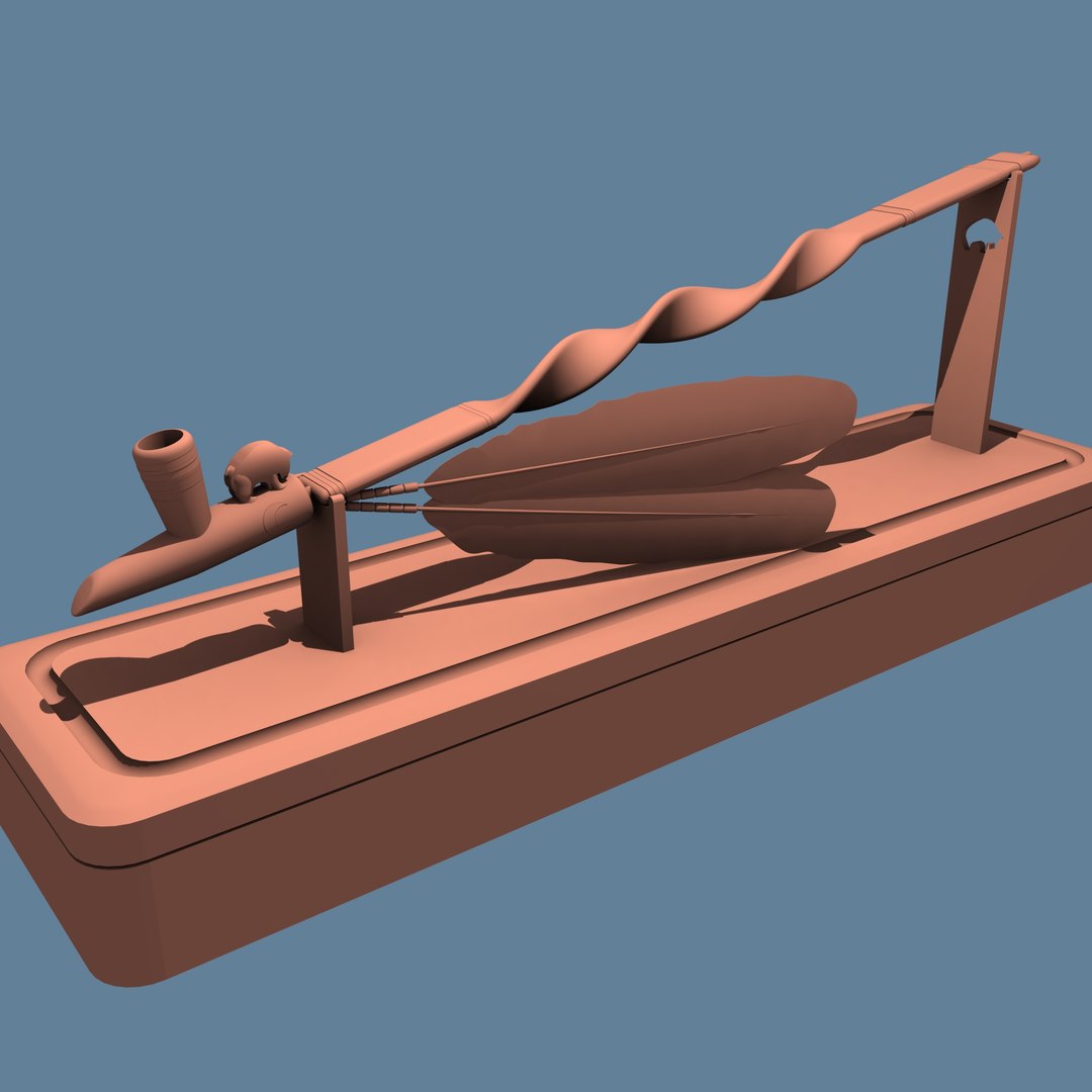 4 Winds Peace Pipe 3d 3ds