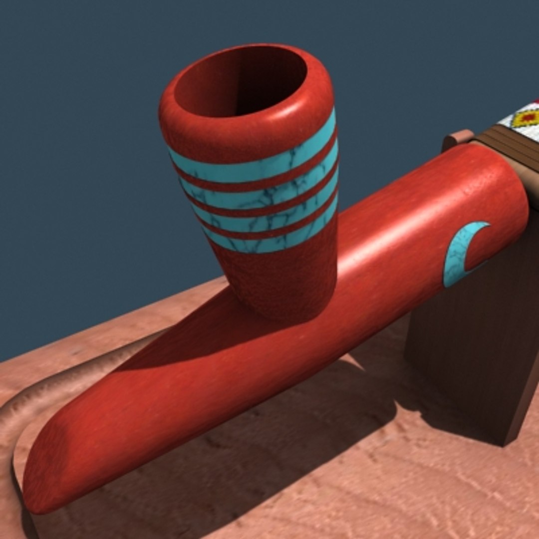 4 Winds Peace Pipe 3d 3ds