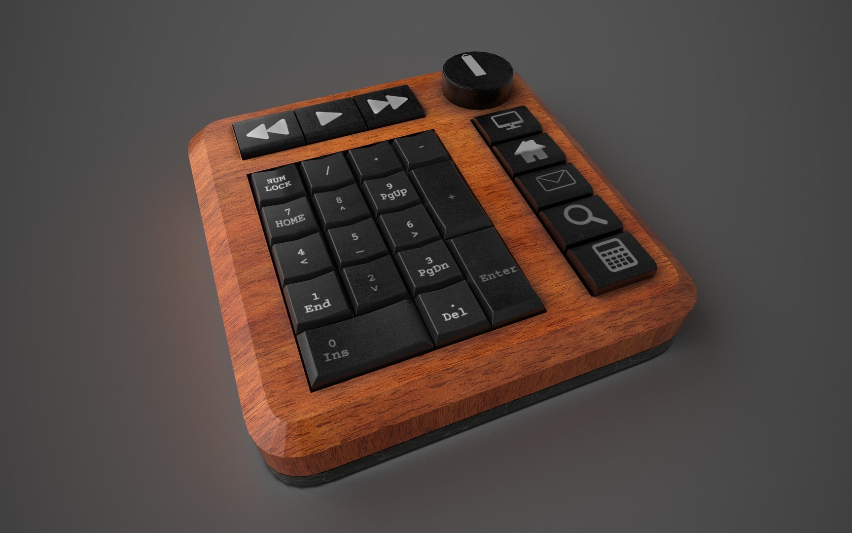 3d Numeric Keypad Turbosquid 2066425