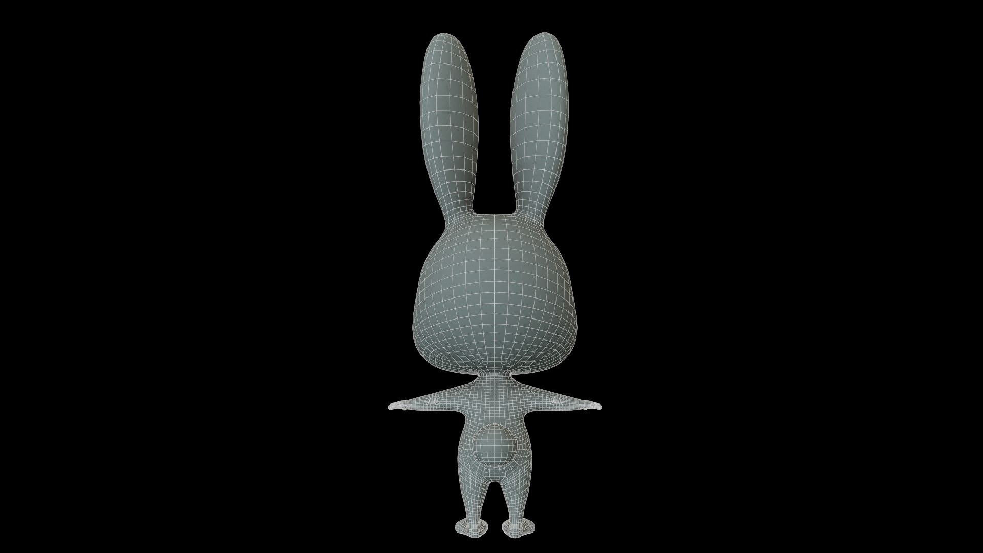 3D Animal Rabbit Rig Cartoons Model - TurboSquid 1392623