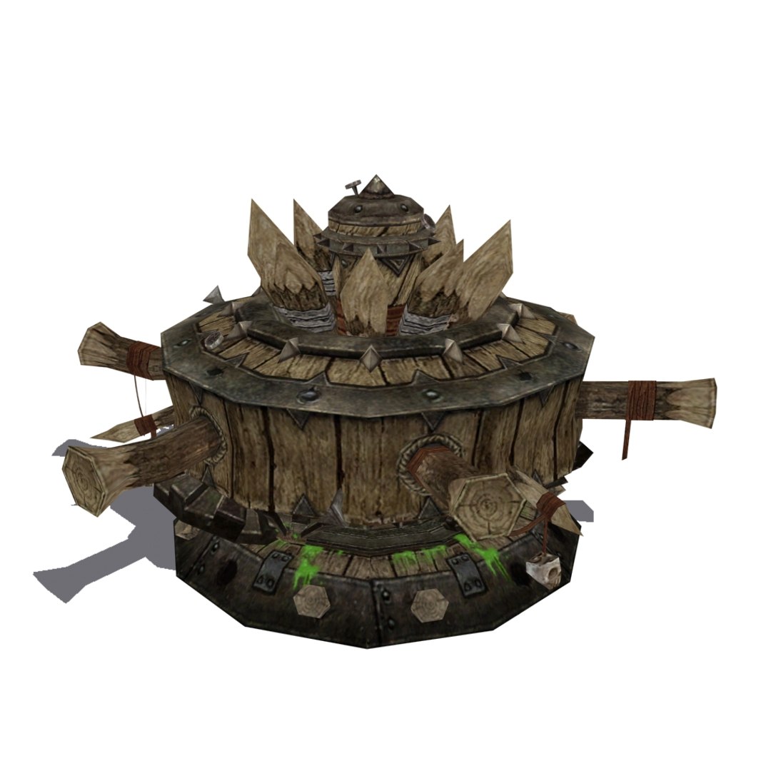 Ancient Wood Winch 3D Model - TurboSquid 1231762