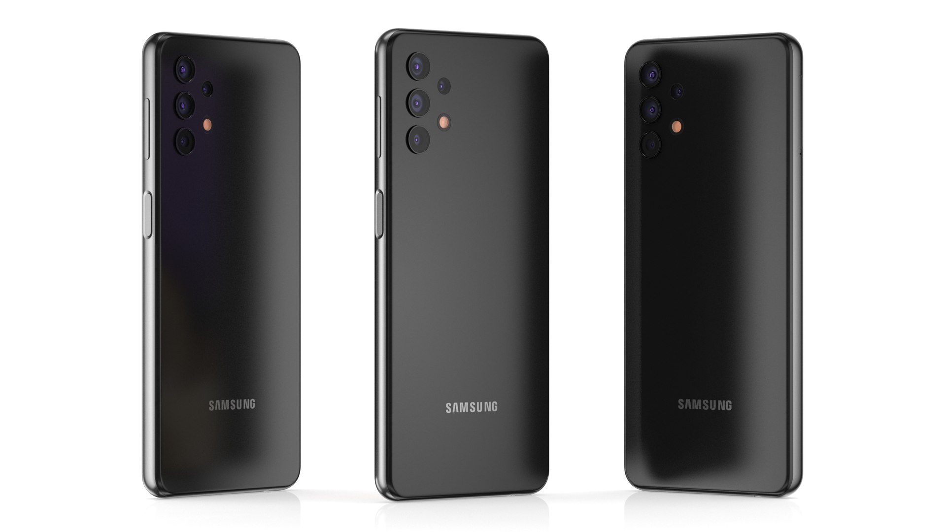 A32 5g Black 3D Model - TurboSquid 1701569