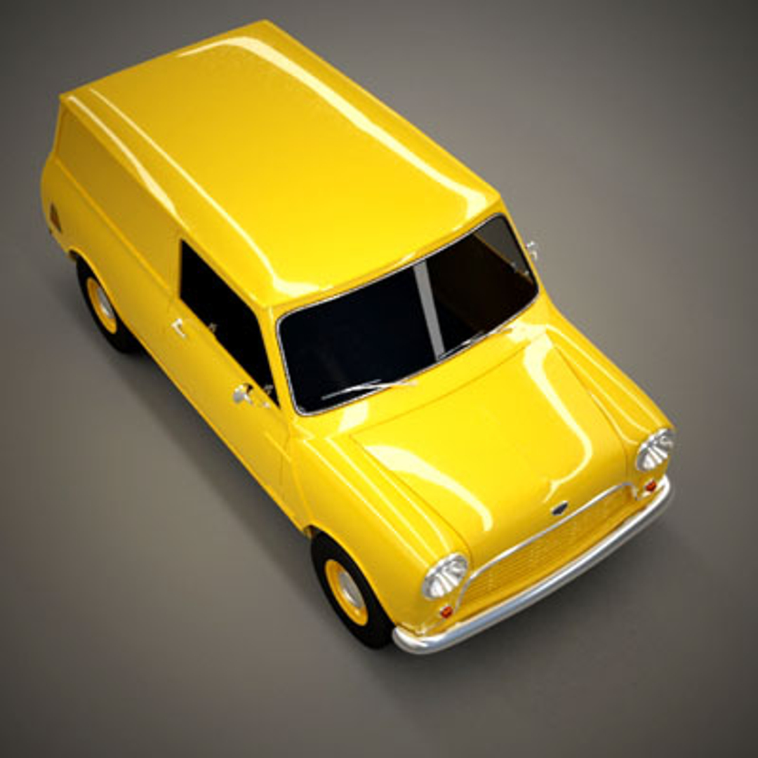 mini van 3d max
