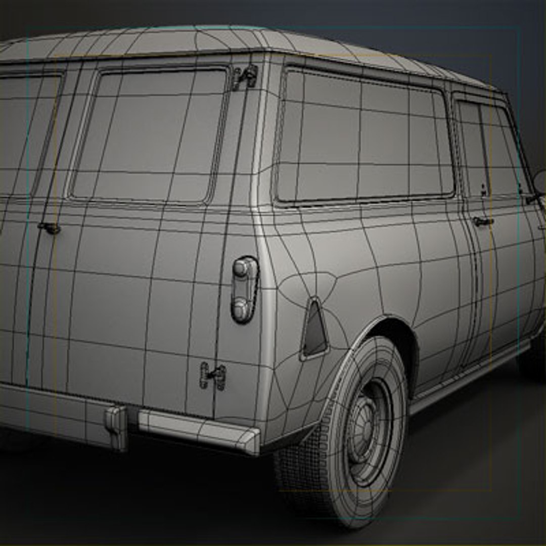 Mini Van 3d Max