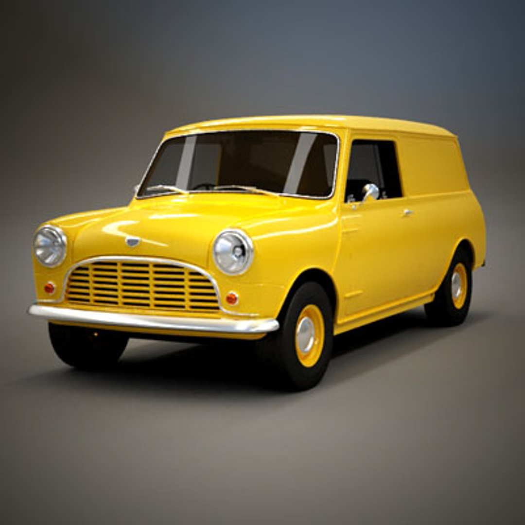 mini van 3d max