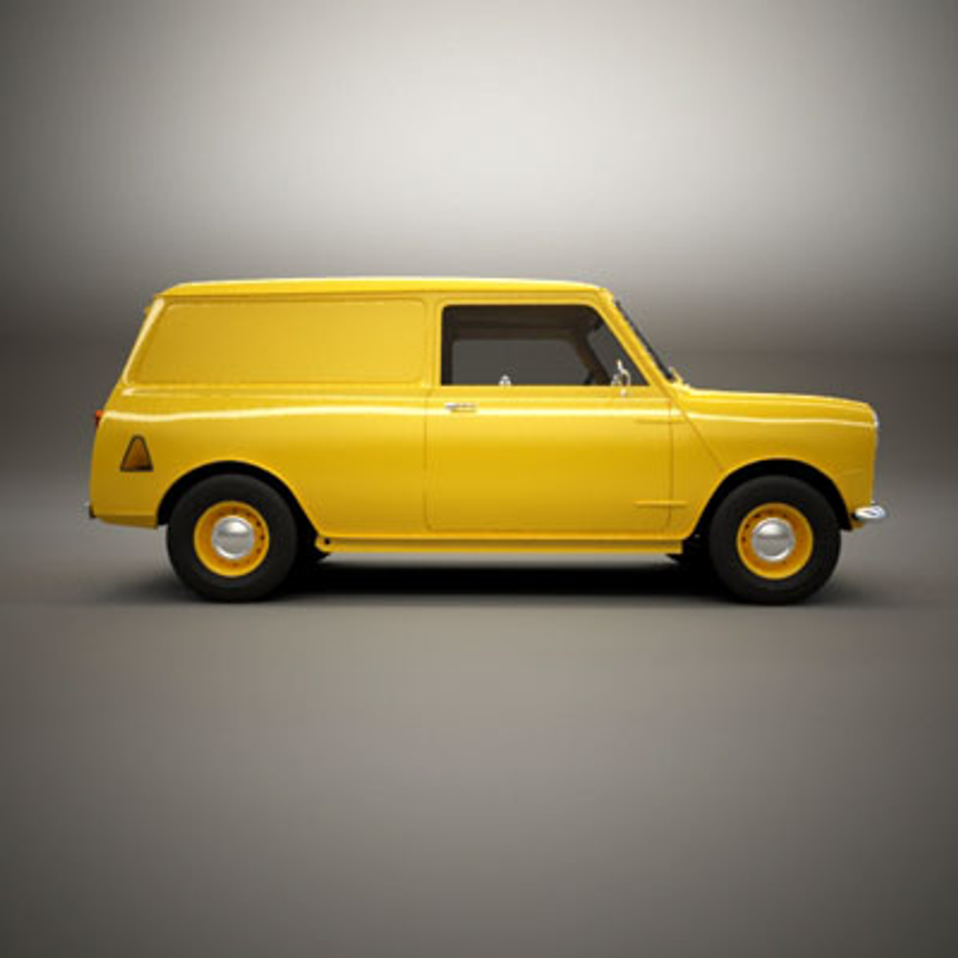 mini van 3d max