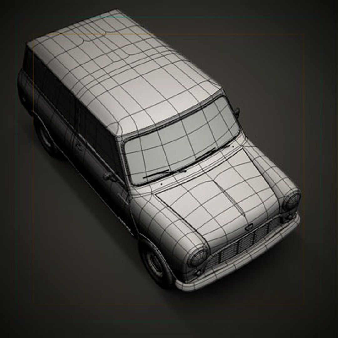Mini Van 3d Max