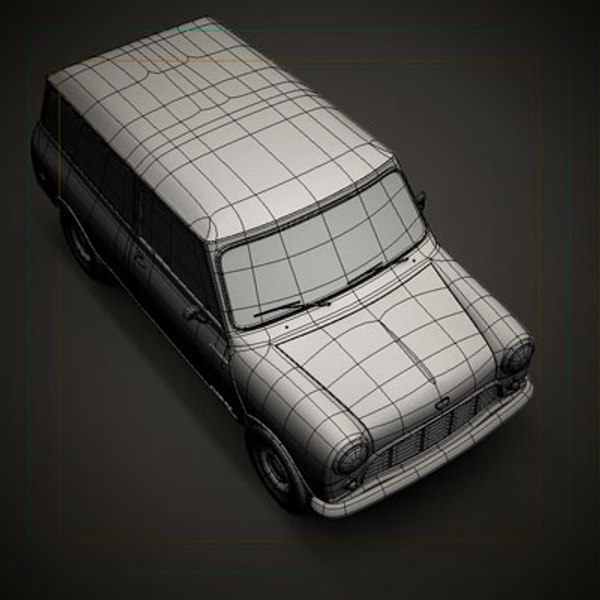 mini van 3d max