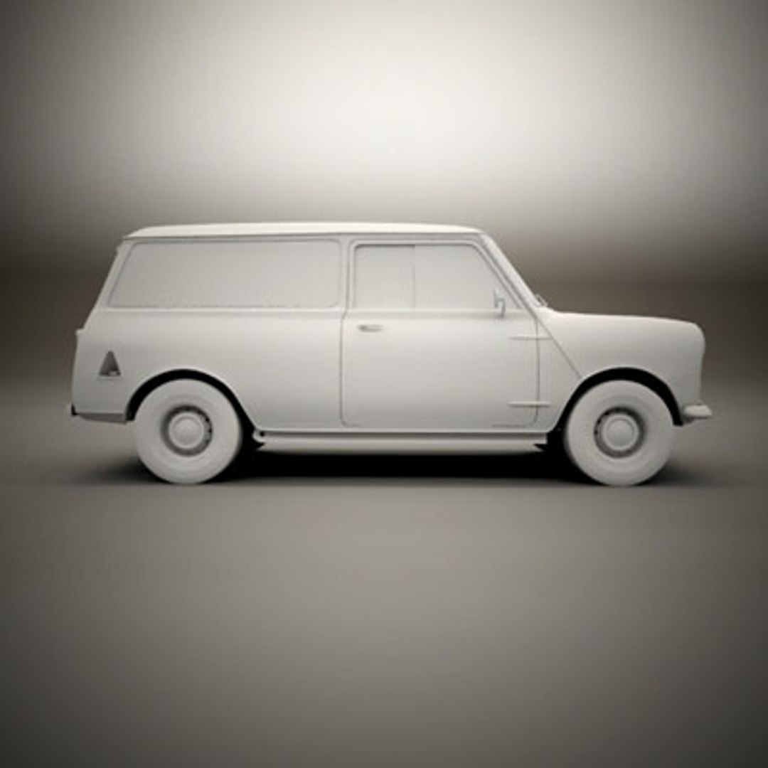 Mini Van 3d Max