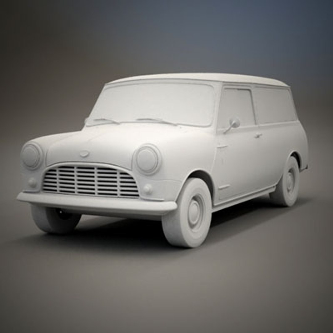 Mini Van 3d Max