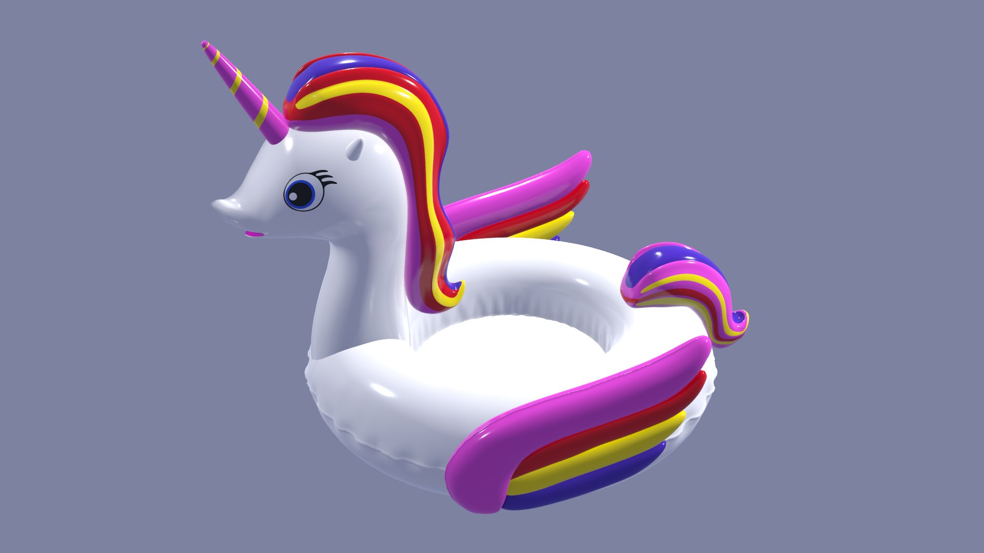 3D Inflatable Unicorn Toy model - TurboSquid 2081883