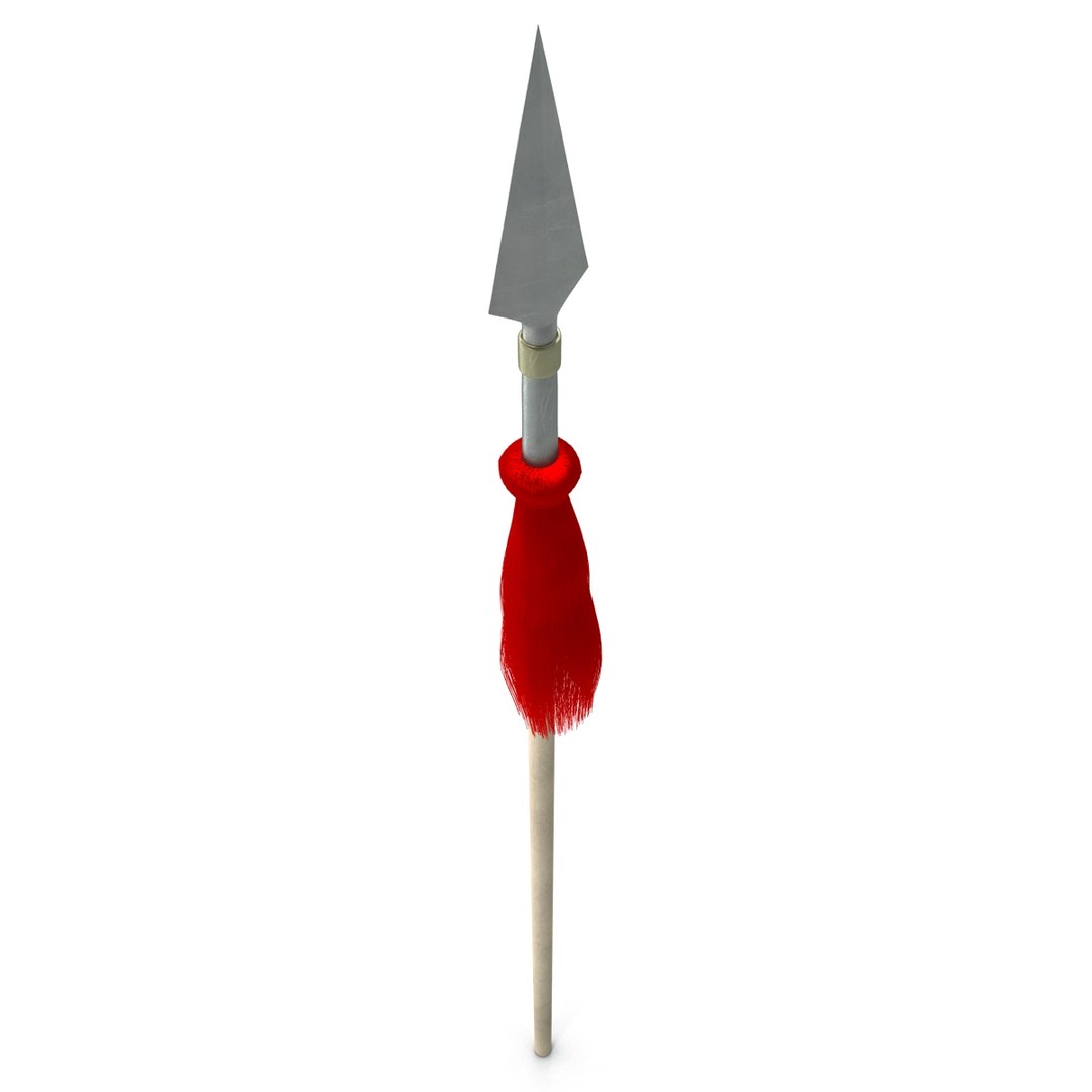 3ds Max Spear Jida Lance