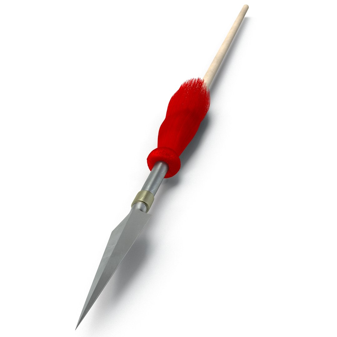3ds Max Spear Jida Lance