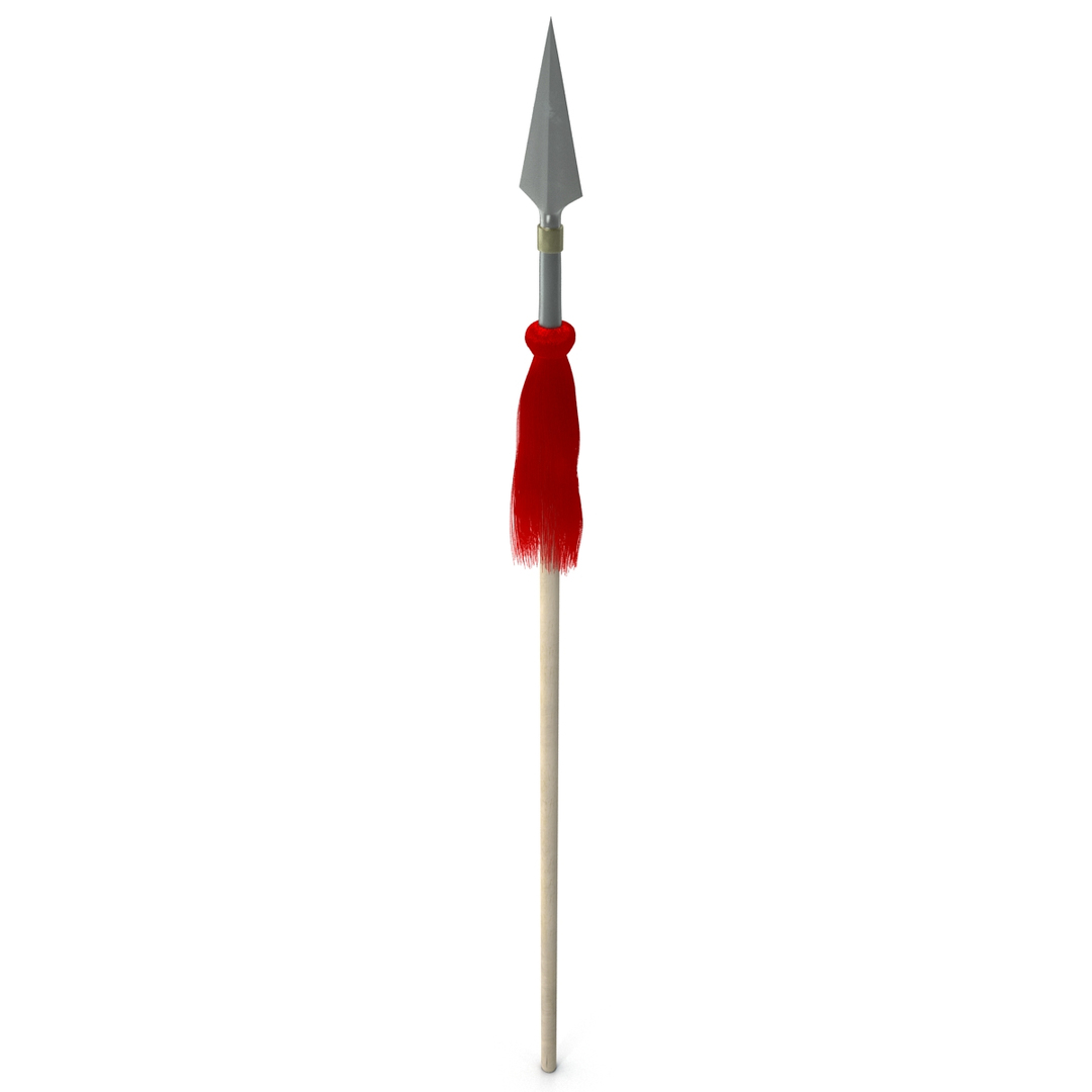 3ds Max Spear Jida Lance