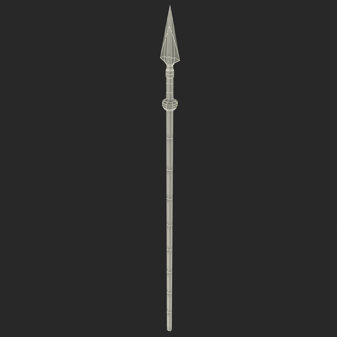 3ds Max Spear Jida Lance