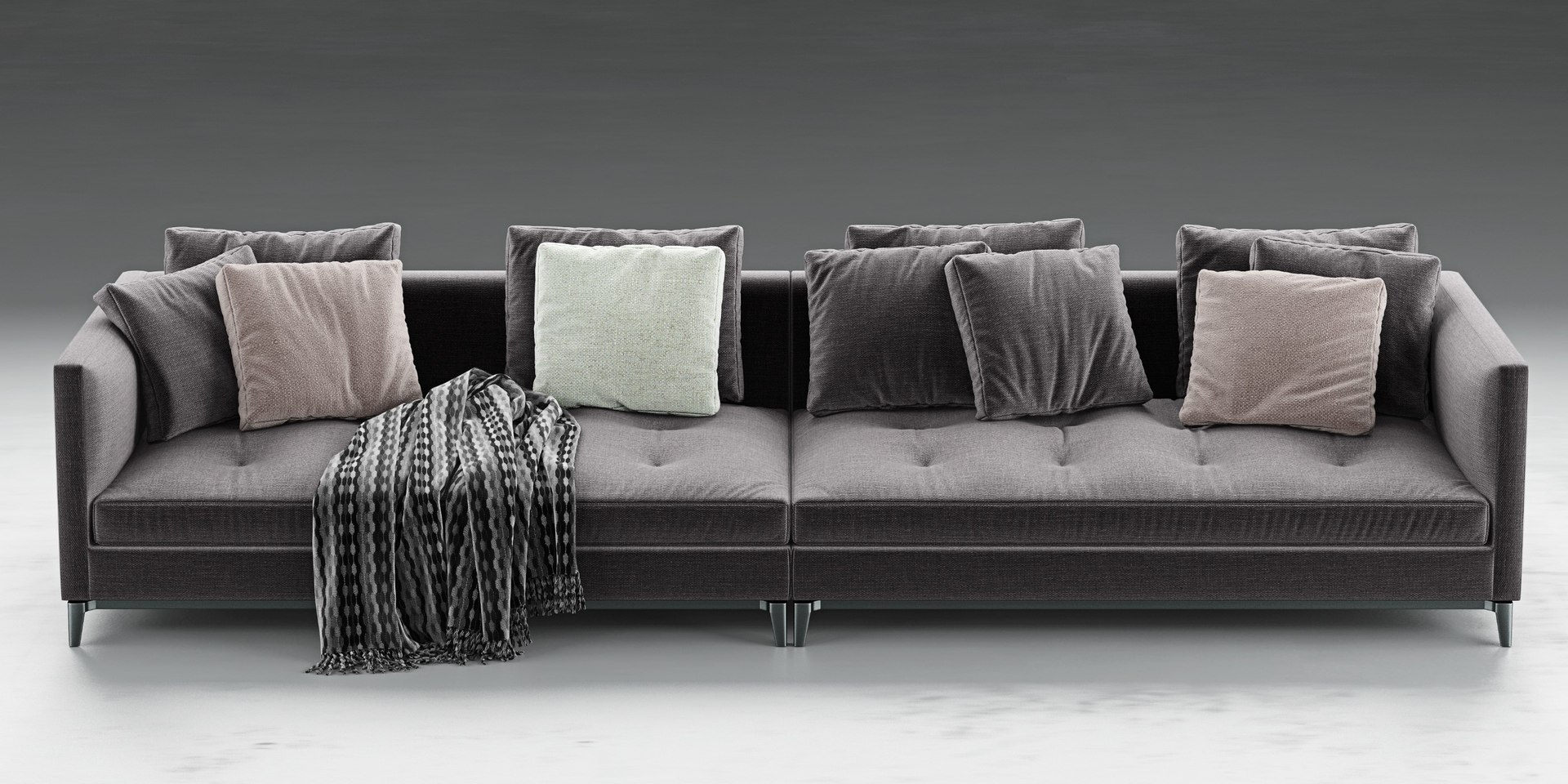 Minotti Andersen Slim 103 3D Model - TurboSquid 1598008