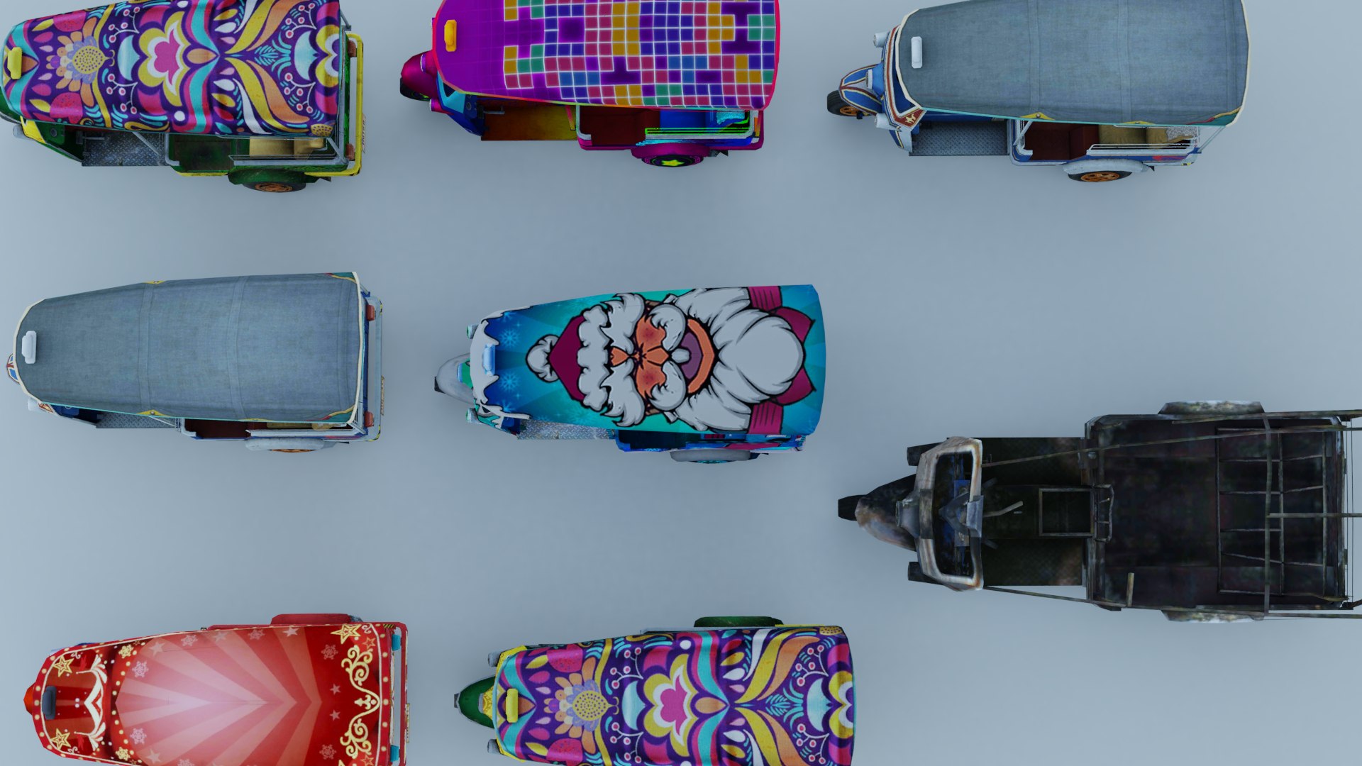 3D Model Vehicle Car Tutu 12x - TurboSquid 1857756