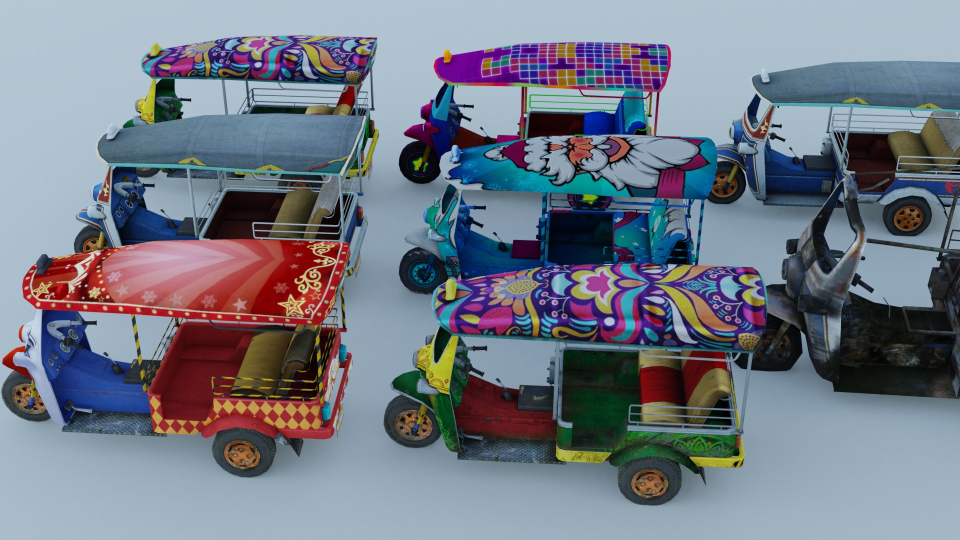 3D Model Vehicle Car Tutu 12x - TurboSquid 1857756