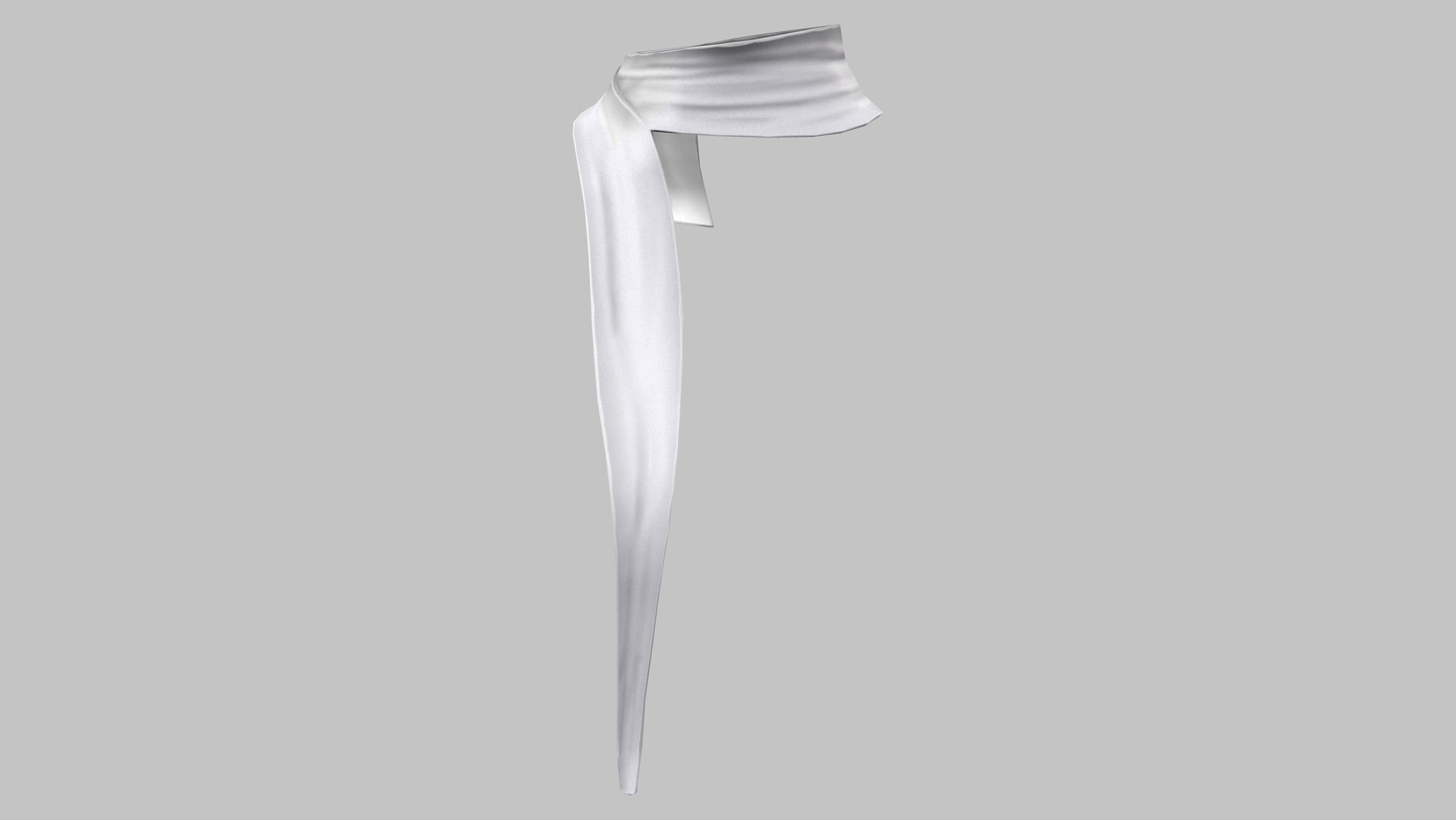 Foulard Neck Tie Scarf 3D model - TurboSquid 1943010