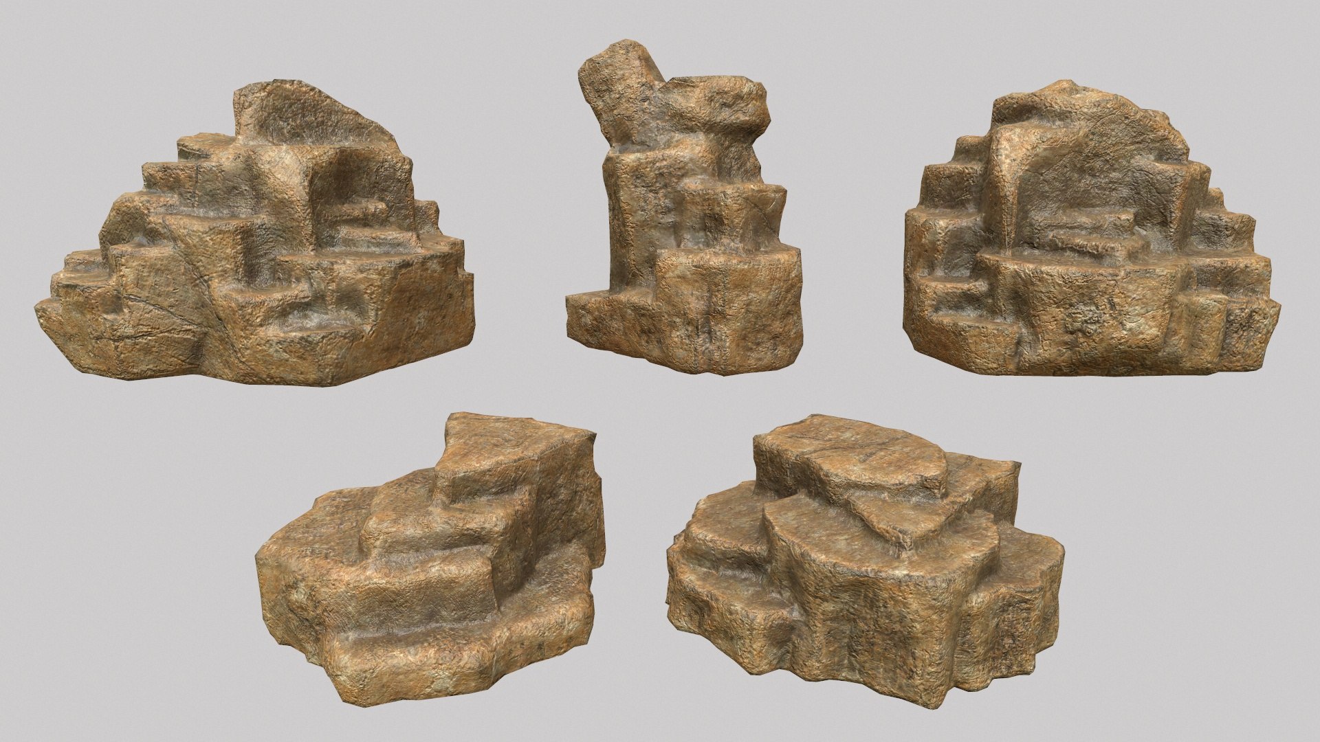3D model stone rock - TurboSquid 1695884