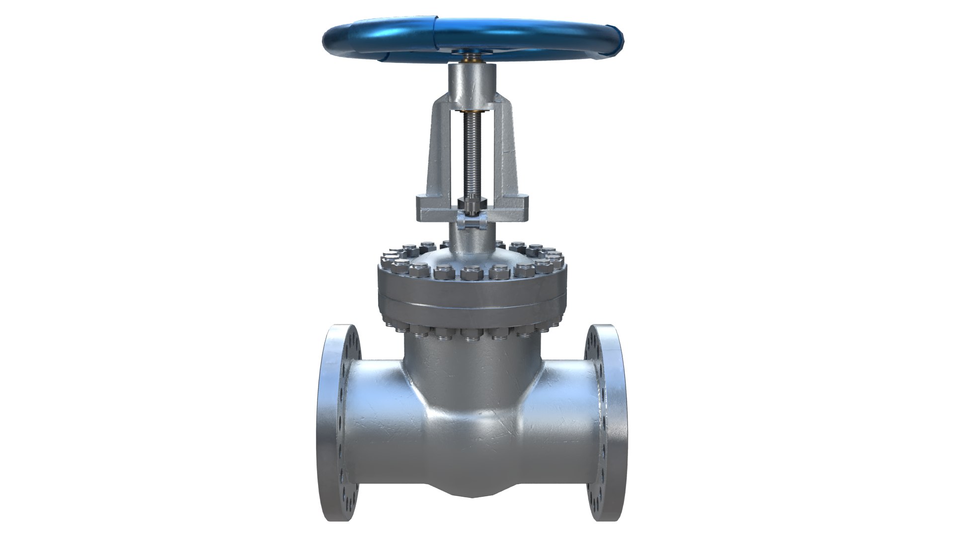 Gate Valve 3D Model - TurboSquid 1841973