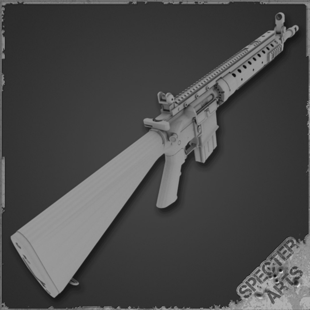 3ds 5 rifle mk12 mod