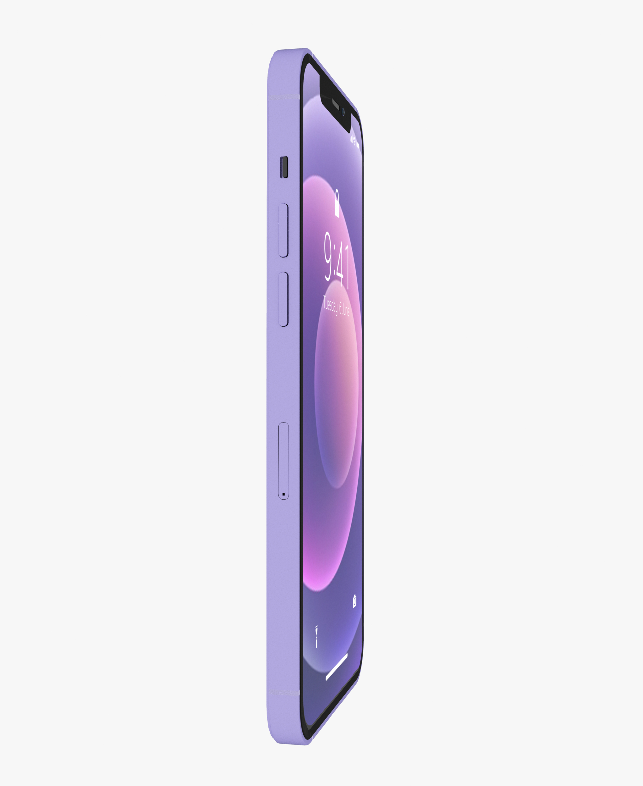 modelo 3d Iphone 12 Morado - TurboSquid 1724105