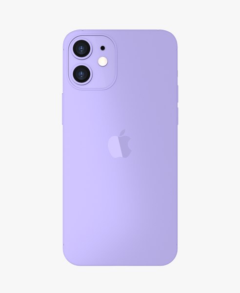 Iphone 12 roxo Modelo 3D - TurboSquid 1724105