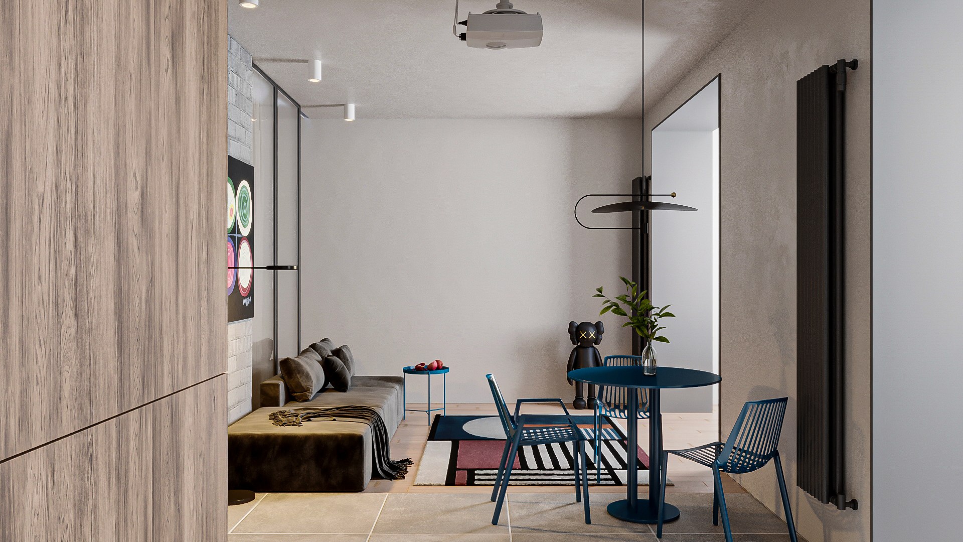 3D Apartment Studio Design 01 - TurboSquid 1954065