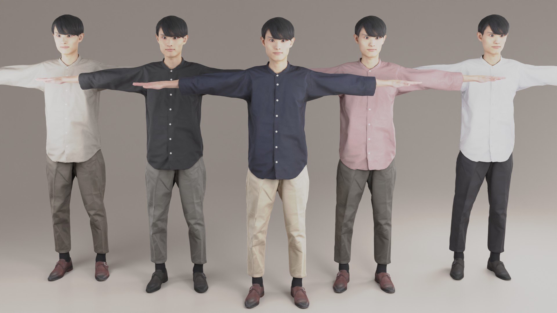 3D Asian Man Animation 3D 153 Toshi - TurboSquid 2142545