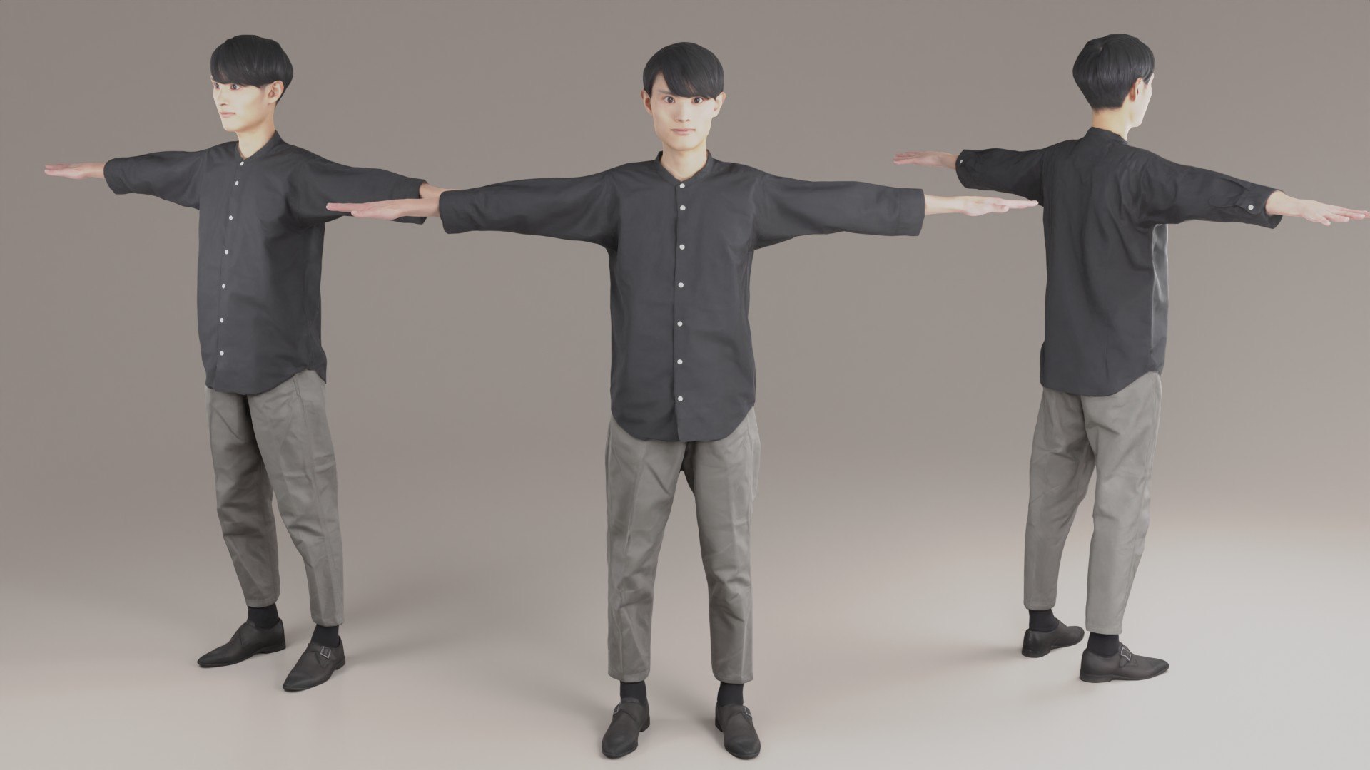 3D Asian Man Animation 3D 153 Toshi - TurboSquid 2142545