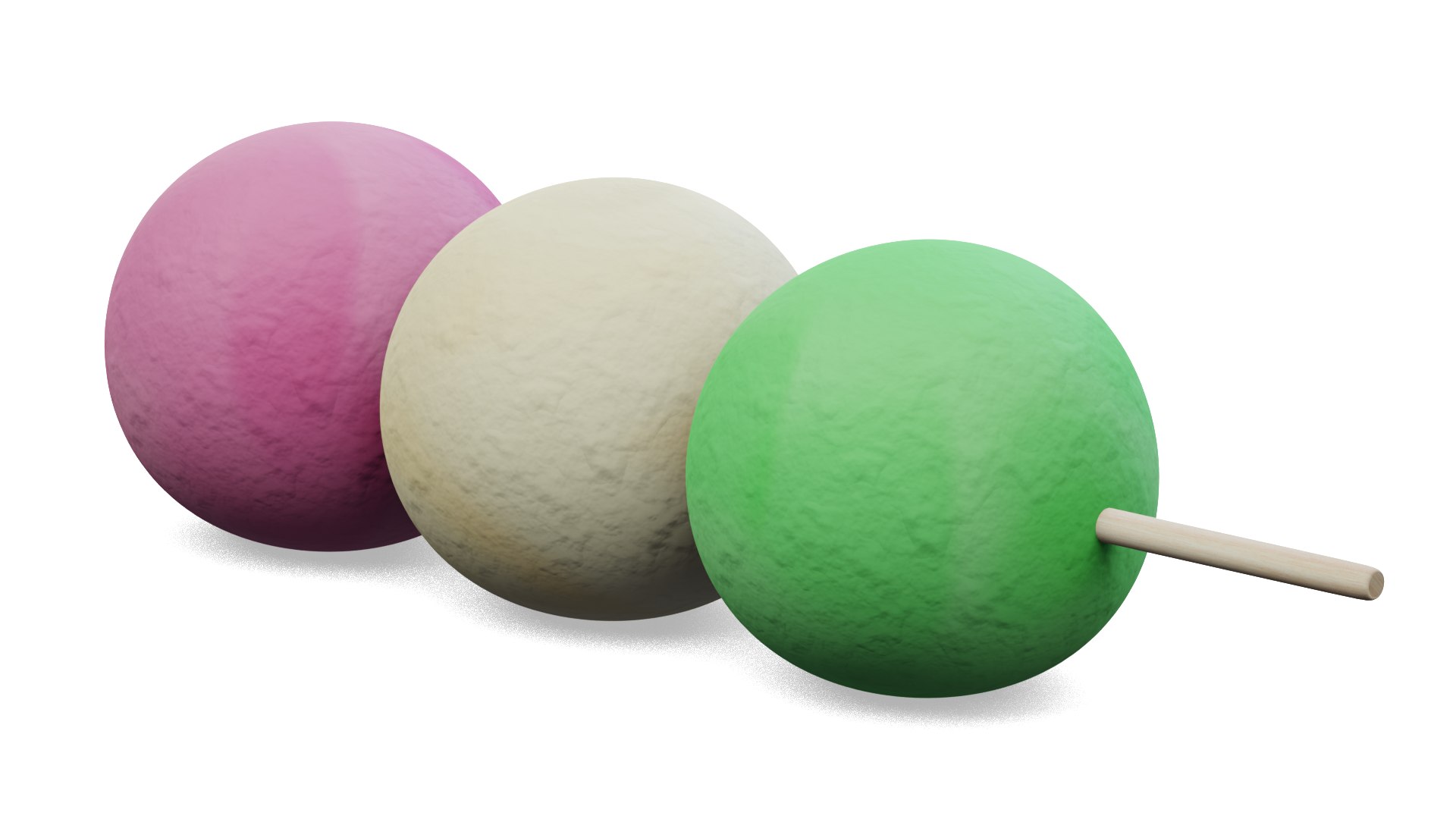 Dango Collection 3D Model - TurboSquid 1824627