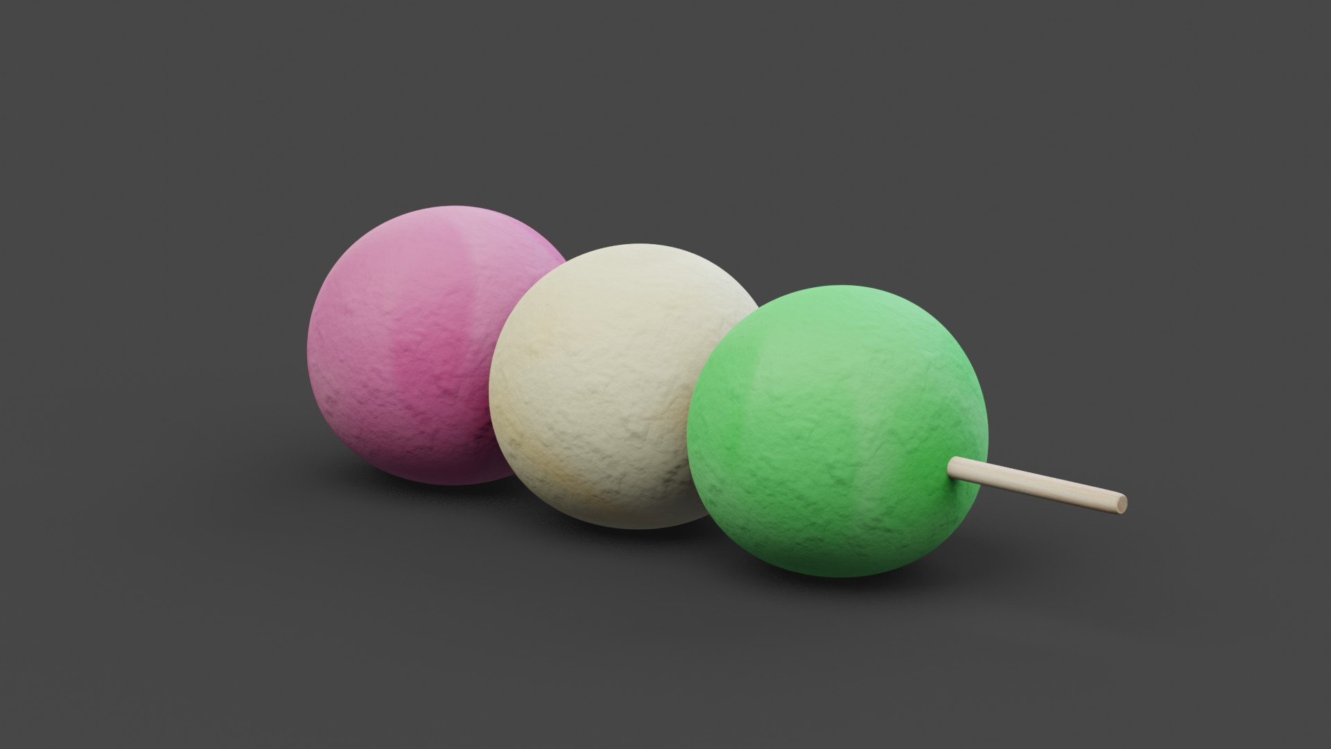 Dango Collection 3D Model - TurboSquid 1824627
