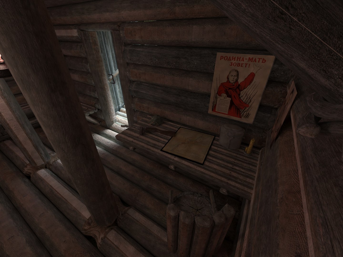 Military Dugout Model - TurboSquid 1510660