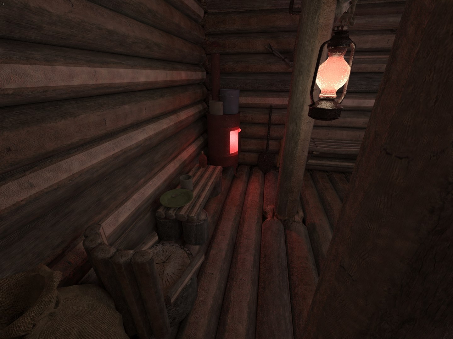 Military Dugout Model - TurboSquid 1510660