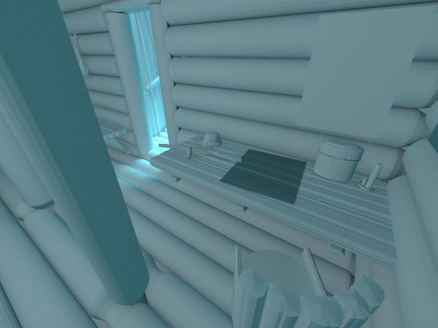 Military Dugout Model - TurboSquid 1510660