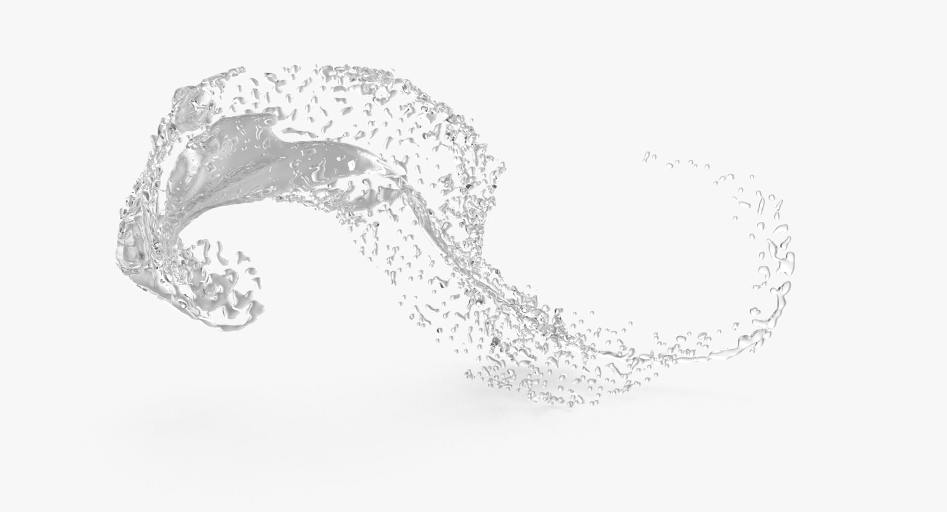 Water Splash 3 3D - TurboSquid 1288405