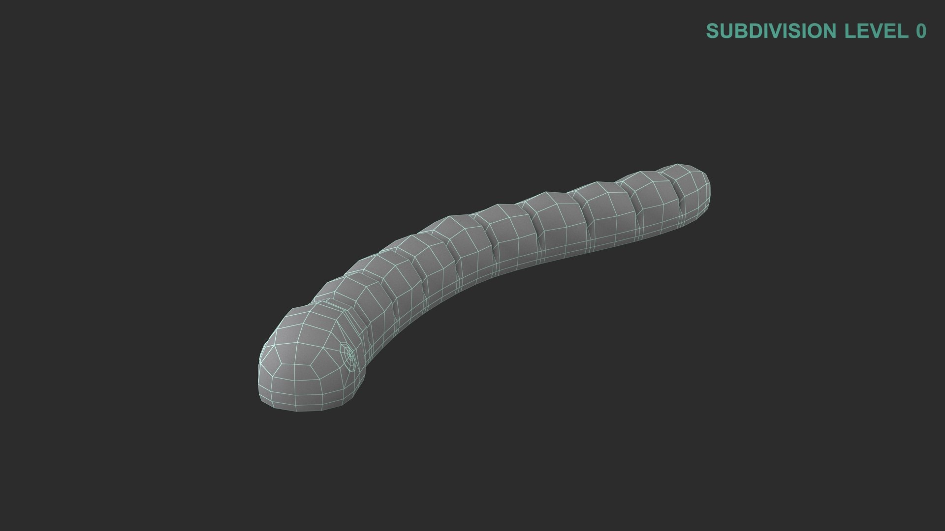 Gummy Worm 3D Model - TurboSquid 2046402