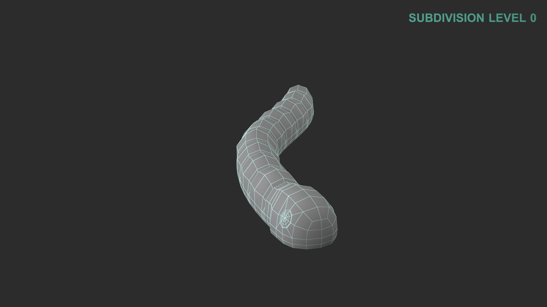 Gummy Worm 3D Model - TurboSquid 2046402