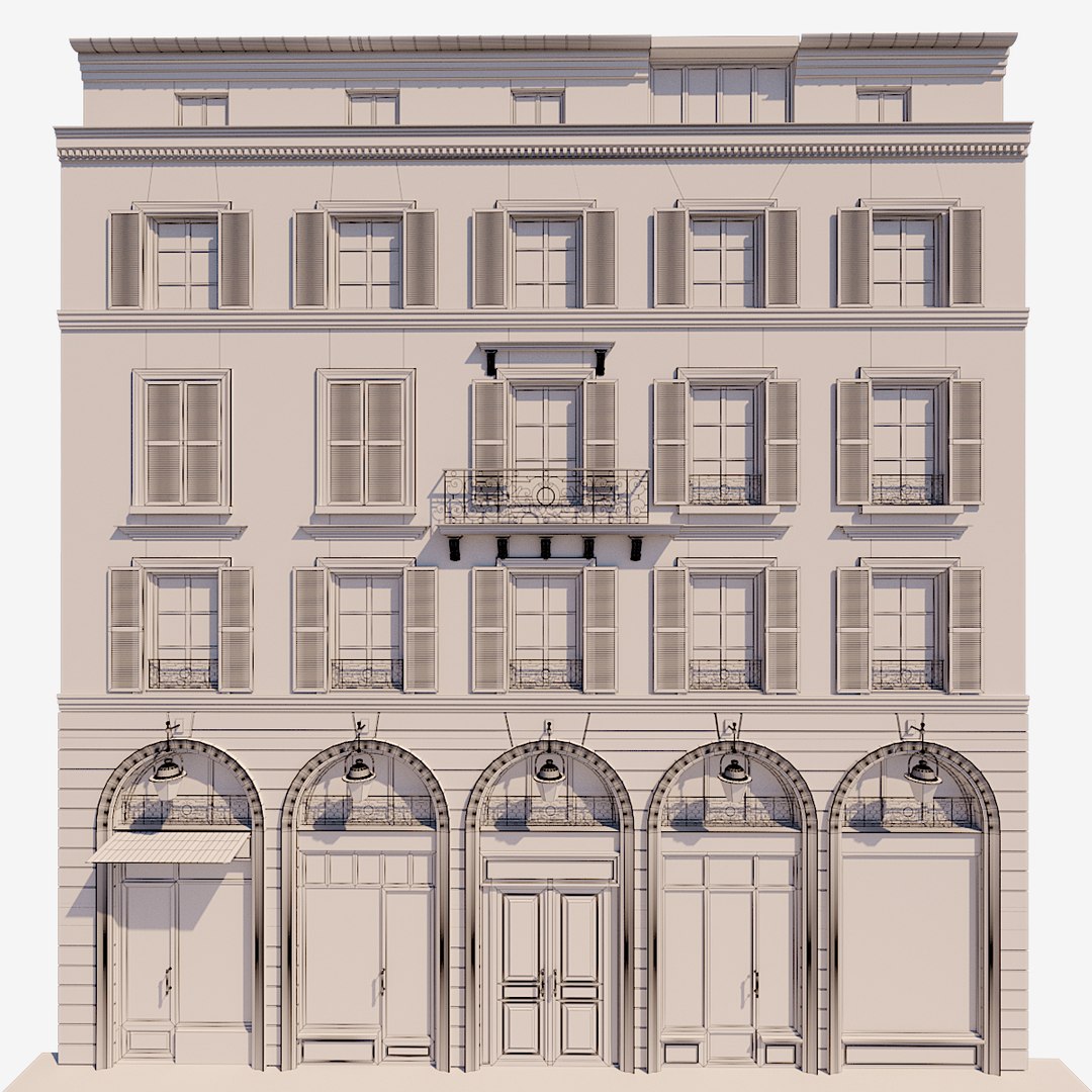 3D Model Building Walls - TurboSquid 1471446