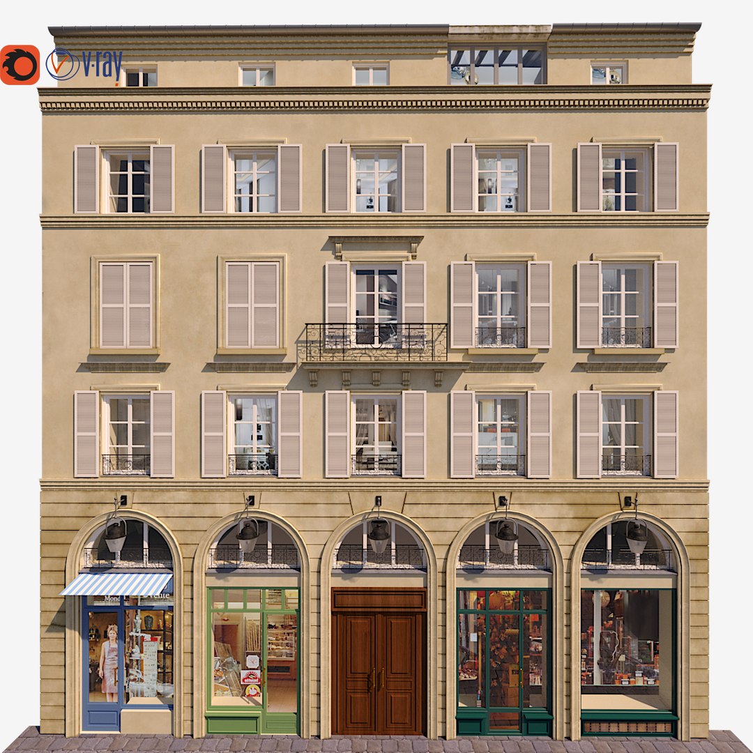 3D Model Building Walls - TurboSquid 1471446