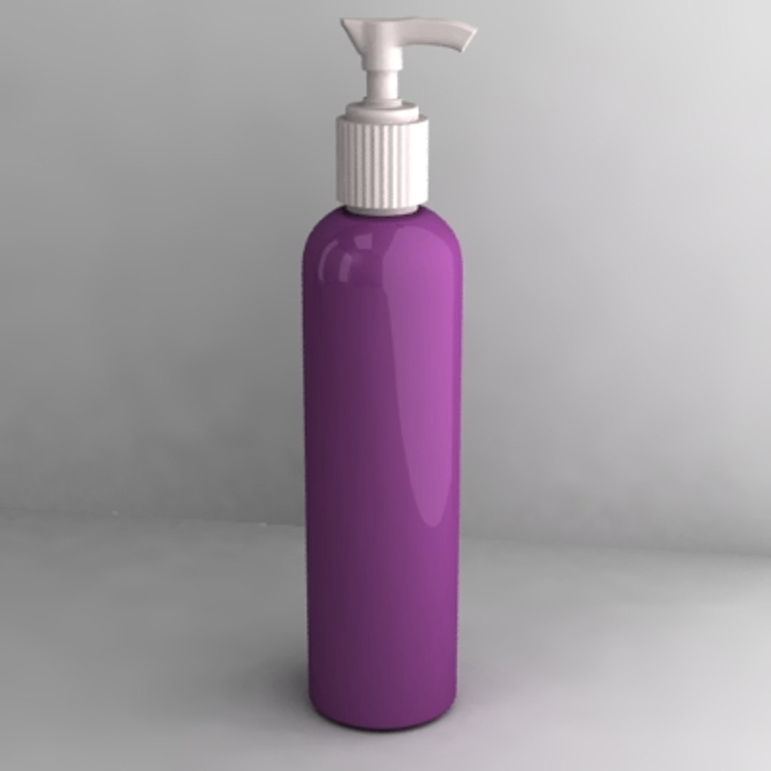 liquid soap 3d model