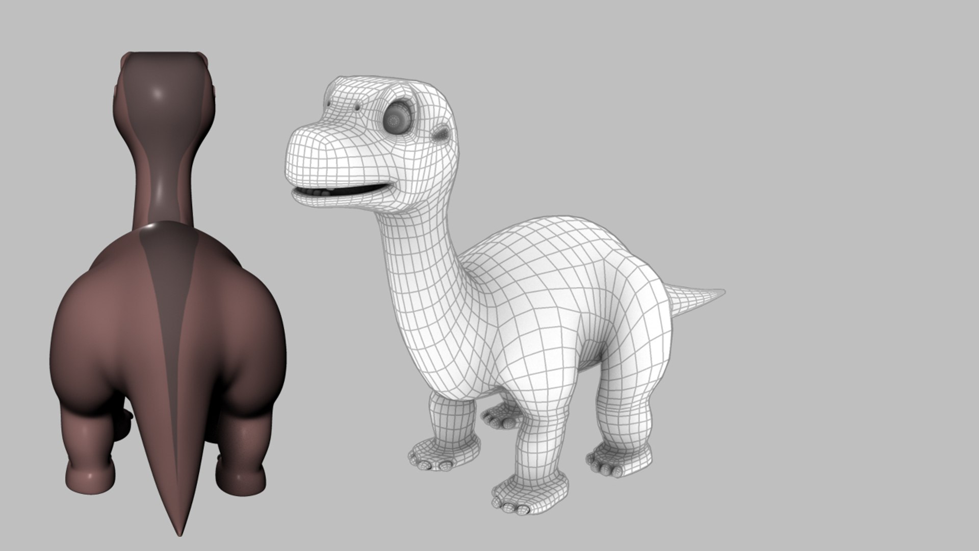 max quadruped little foot rigged