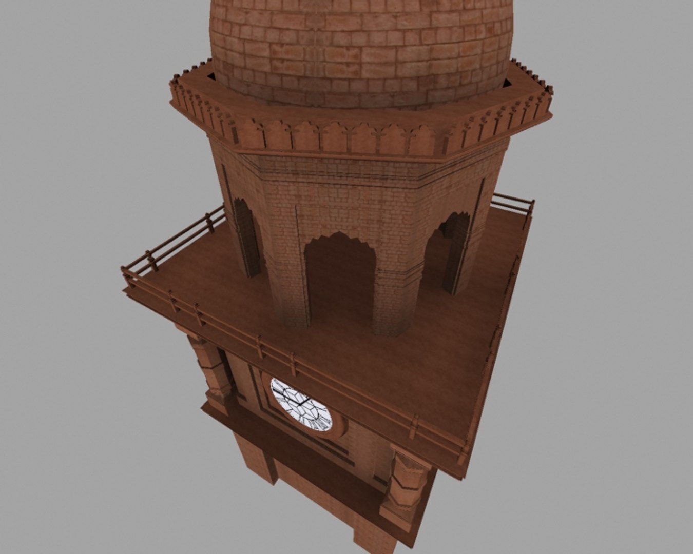 Clock Tower 3d Model