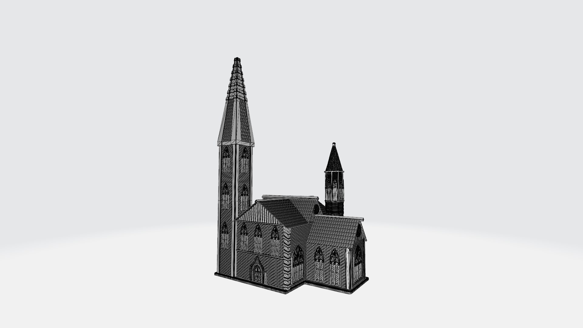 3D Catholic Church Model - TurboSquid 1725720
