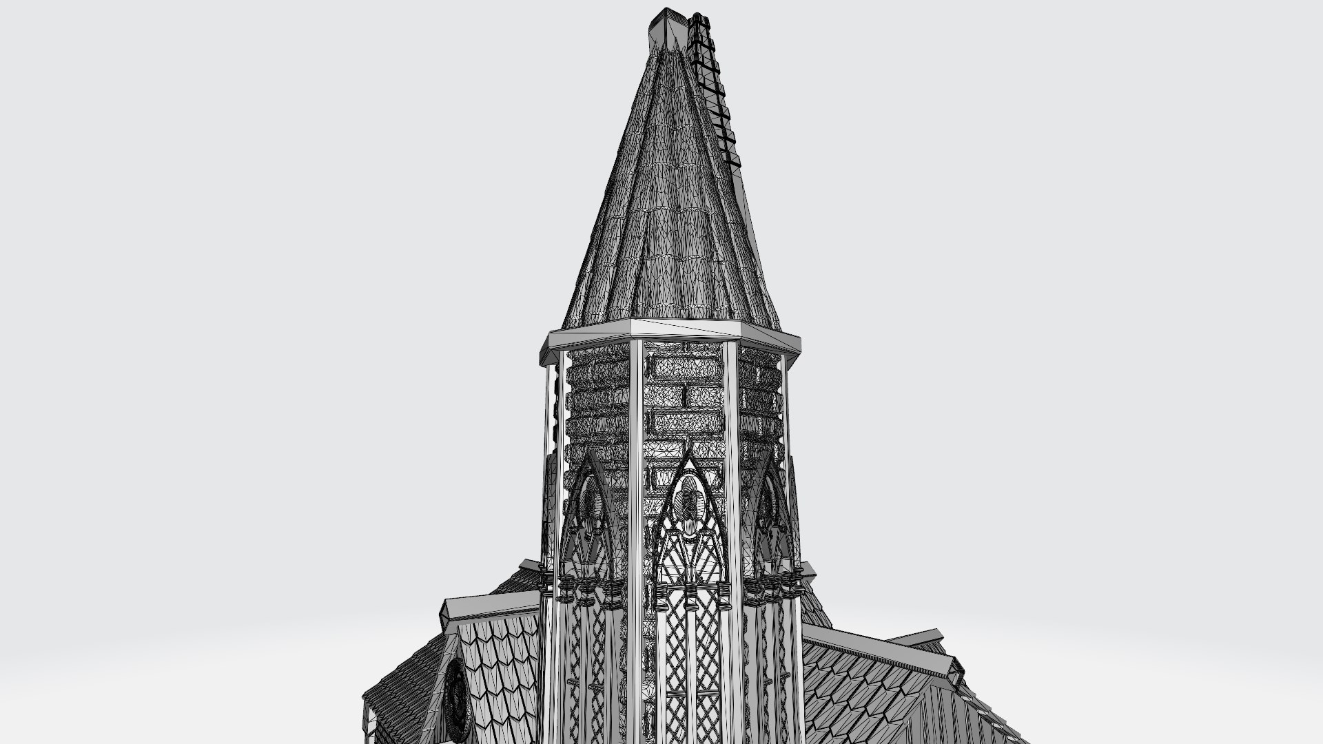 3D Catholic Church Model - TurboSquid 1725720