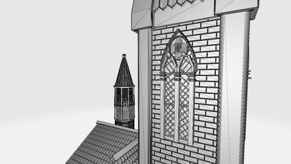 3D Catholic Church model - TurboSquid 1725720